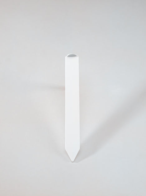 25 Pack - White Plastic Plant Markers Straight | Seeds For Africa