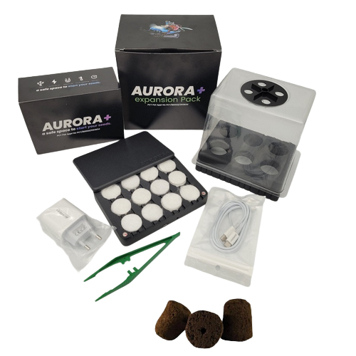 Aurora Generation 2 Electric Seed Starter with Expansion Pack and Jiff